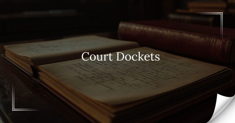 Court Dockets - Lexington County court records