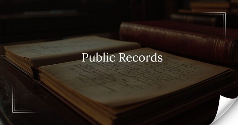 Public Records - Lexington County court records